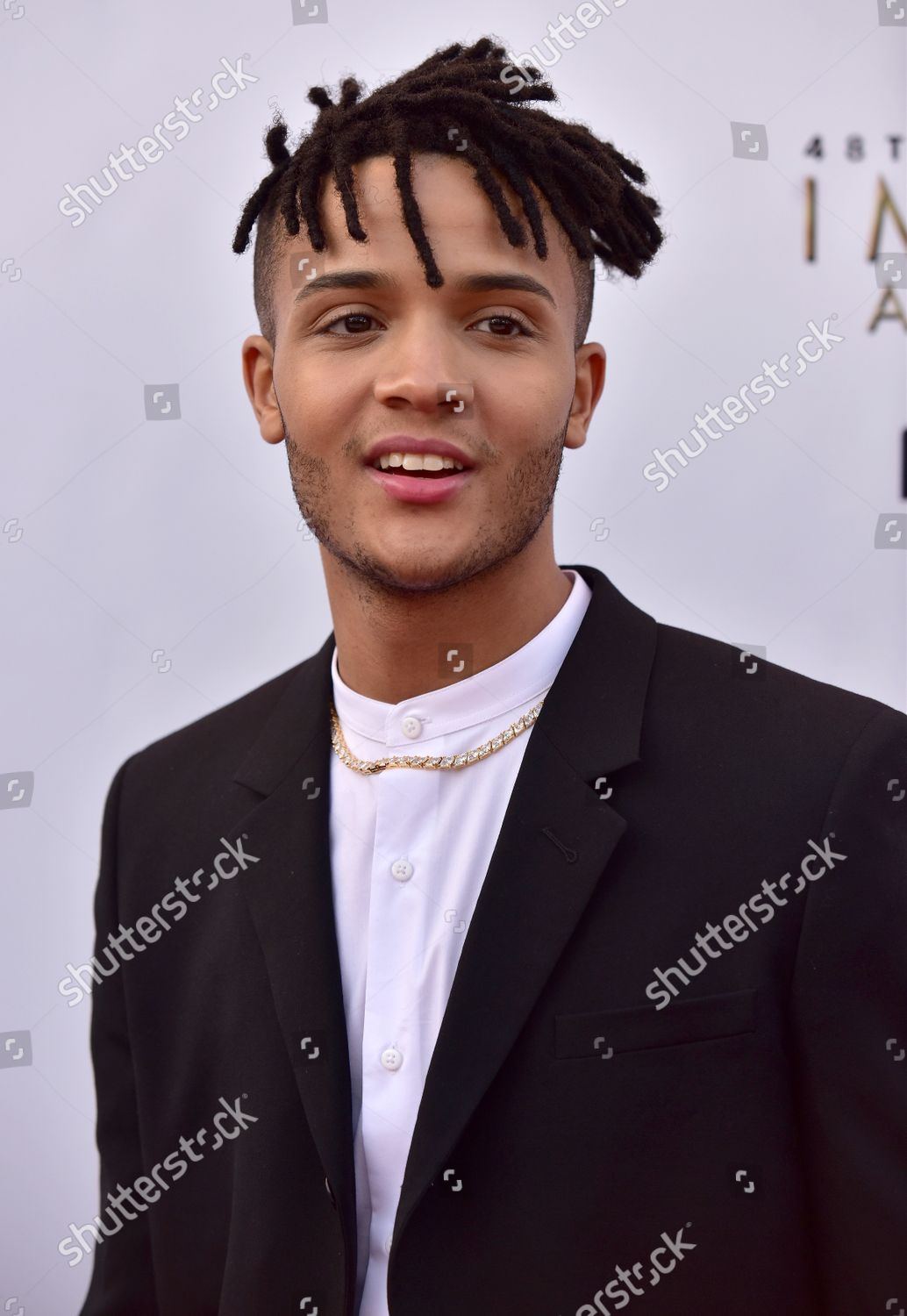 Actor Nicholas L Ashe Arrives 48th Editorial Stock Photo - Stock Image ...