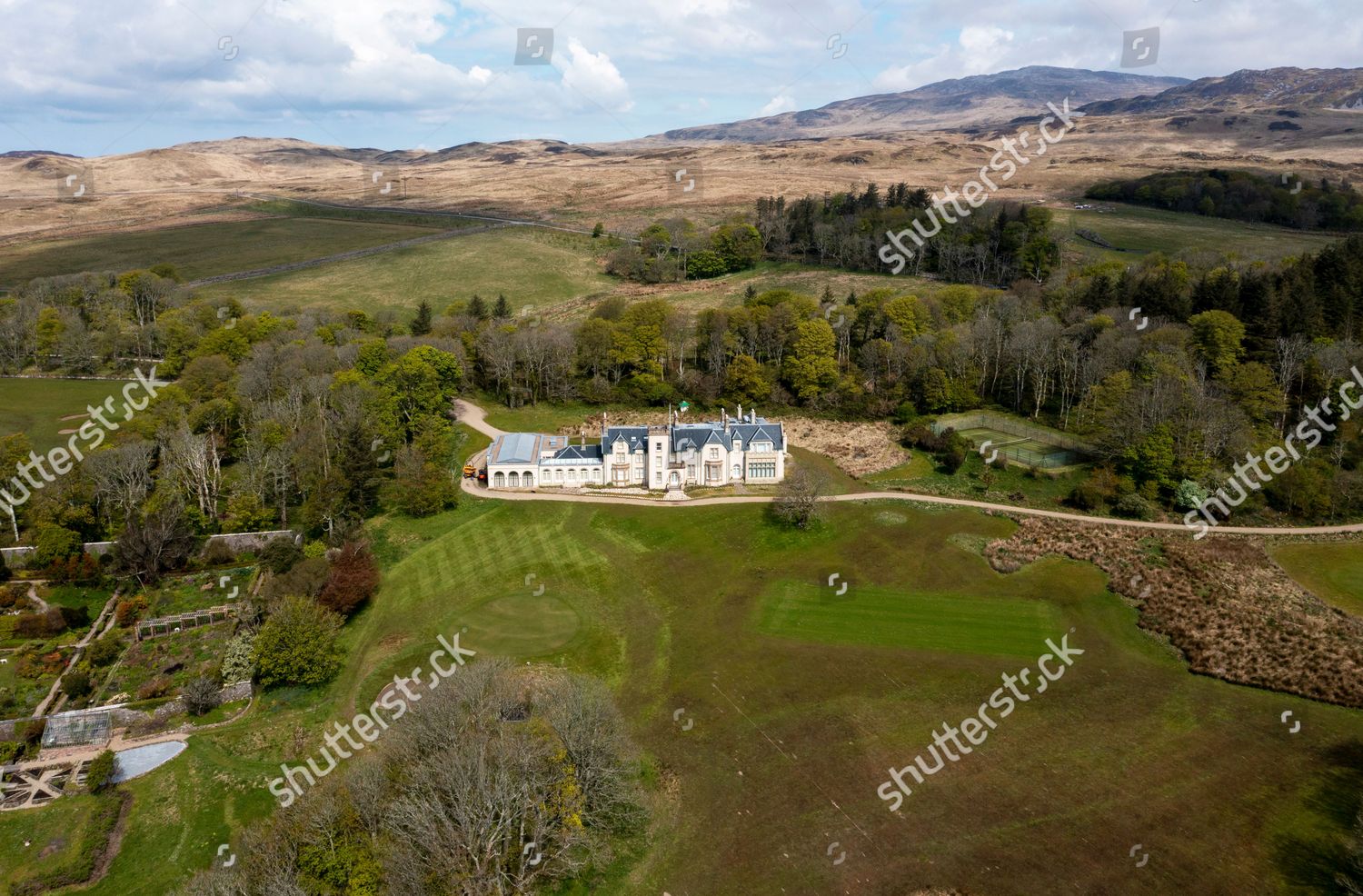 Ardfin Golf Course On Ardfin Estate Editorial Stock Photo - Stock Image ...