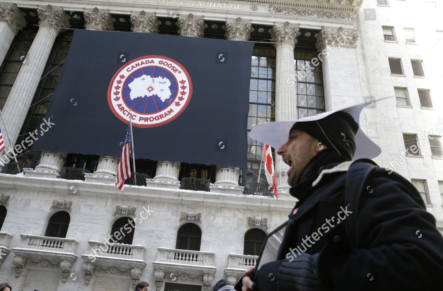 Peta Supporters Wearing Coyote Masks Holding Editorial Stock Photo ...