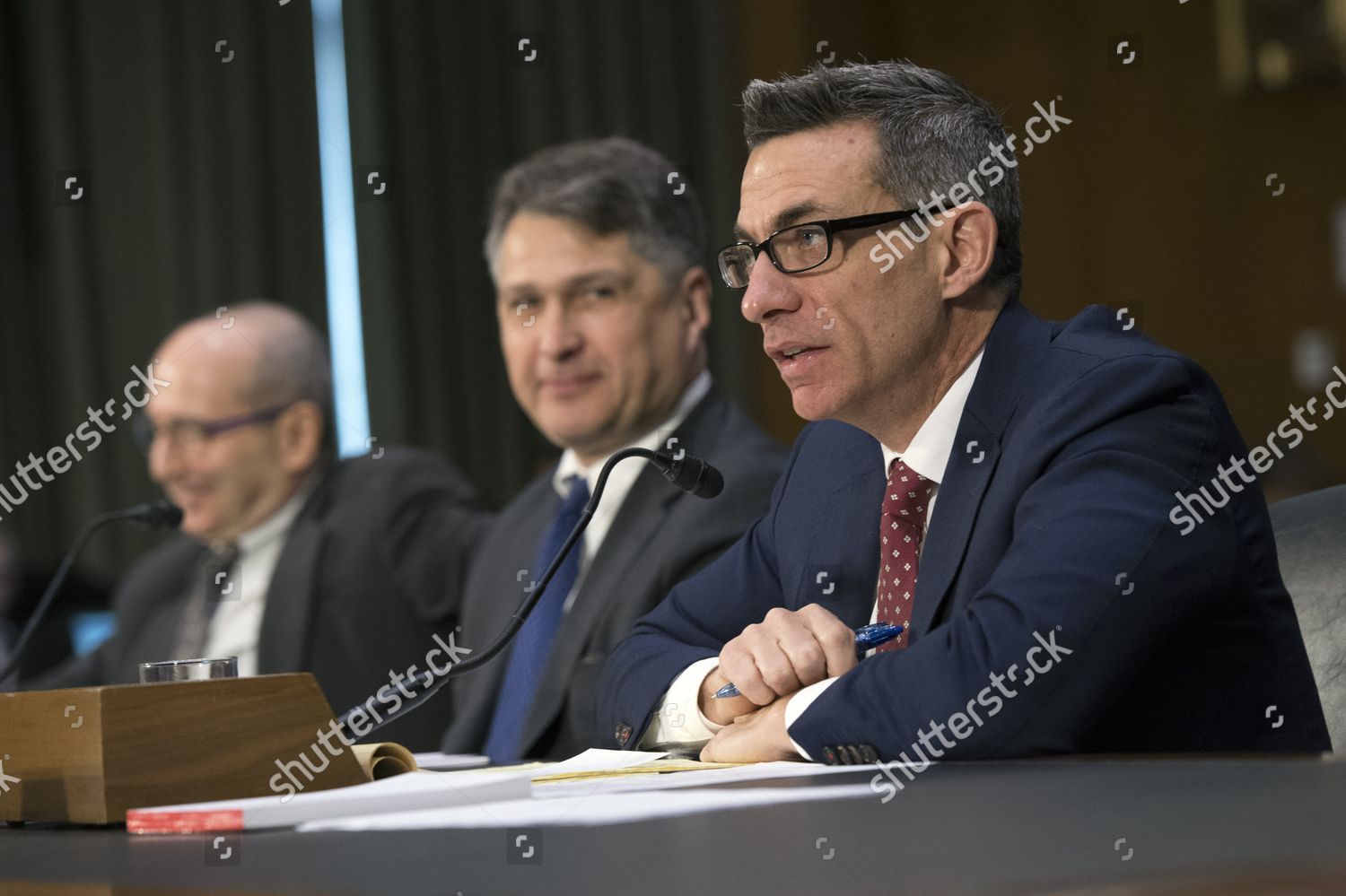 Left Right Roy Godson Professor Government Editorial Stock Photo ...