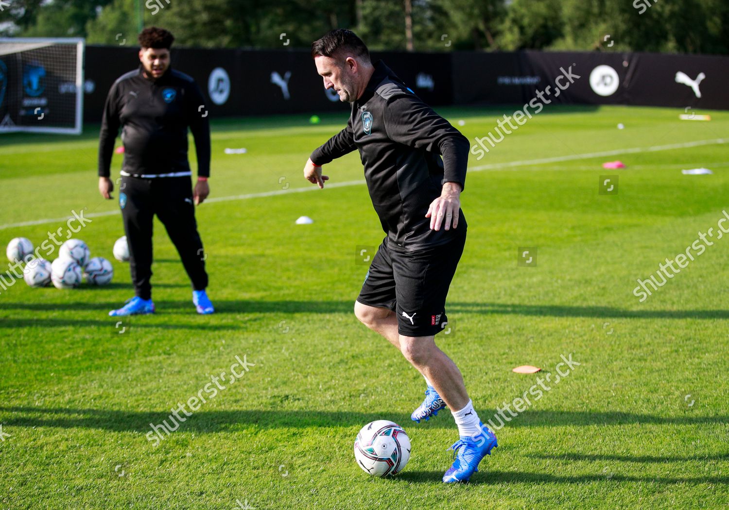 Robbie Keane Coach World Xi During Editorial Stock Photo - Stock Image ...