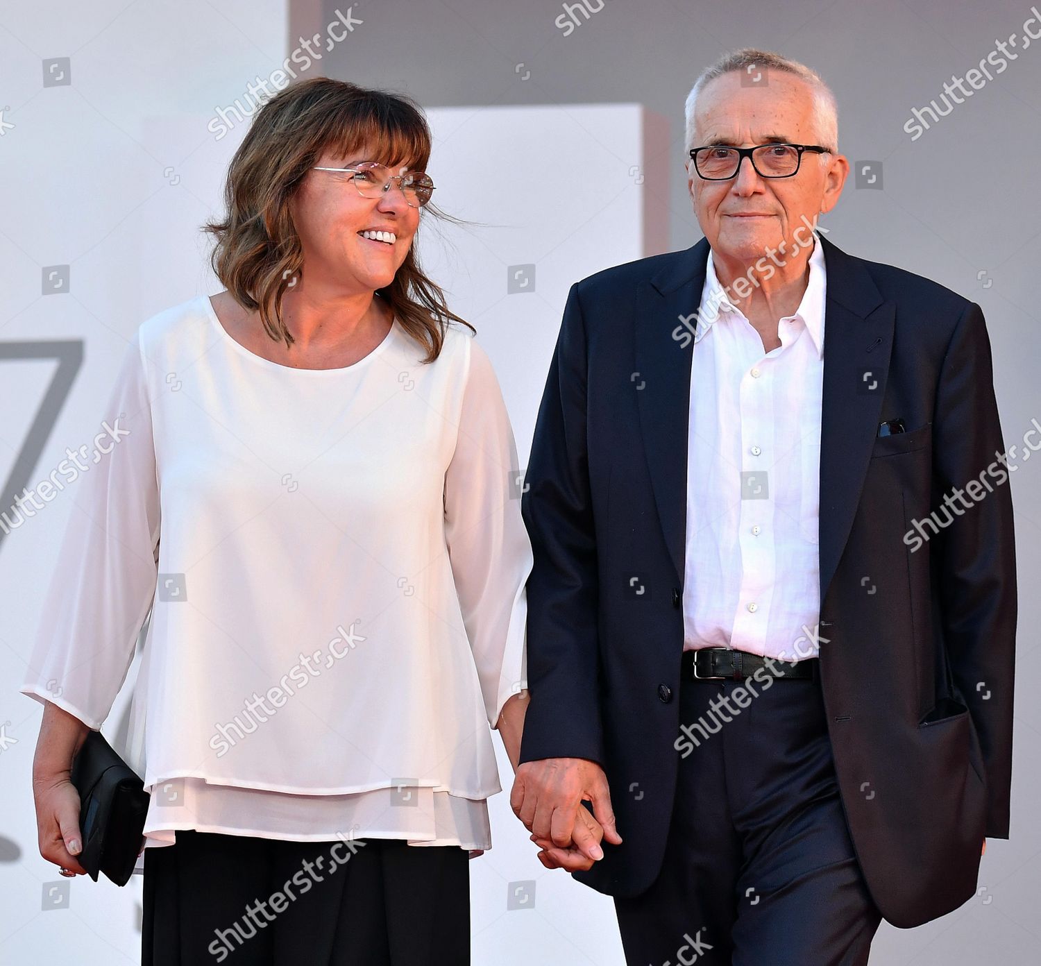 Marco Bellocchio His Partner Francesca Calvelli Editorial Stock Photo ...