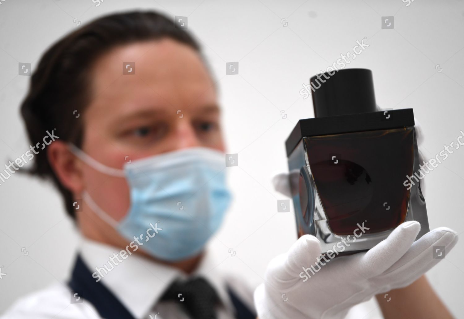Auction House Staff Member Interacts Example Editorial Stock Photo ...