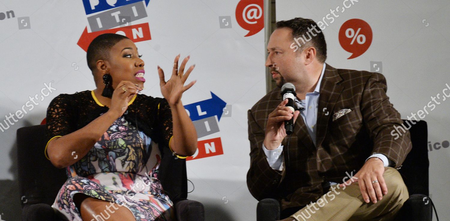 Symone Sanders Jason Miller Participate Trump Editorial Stock Photo ...