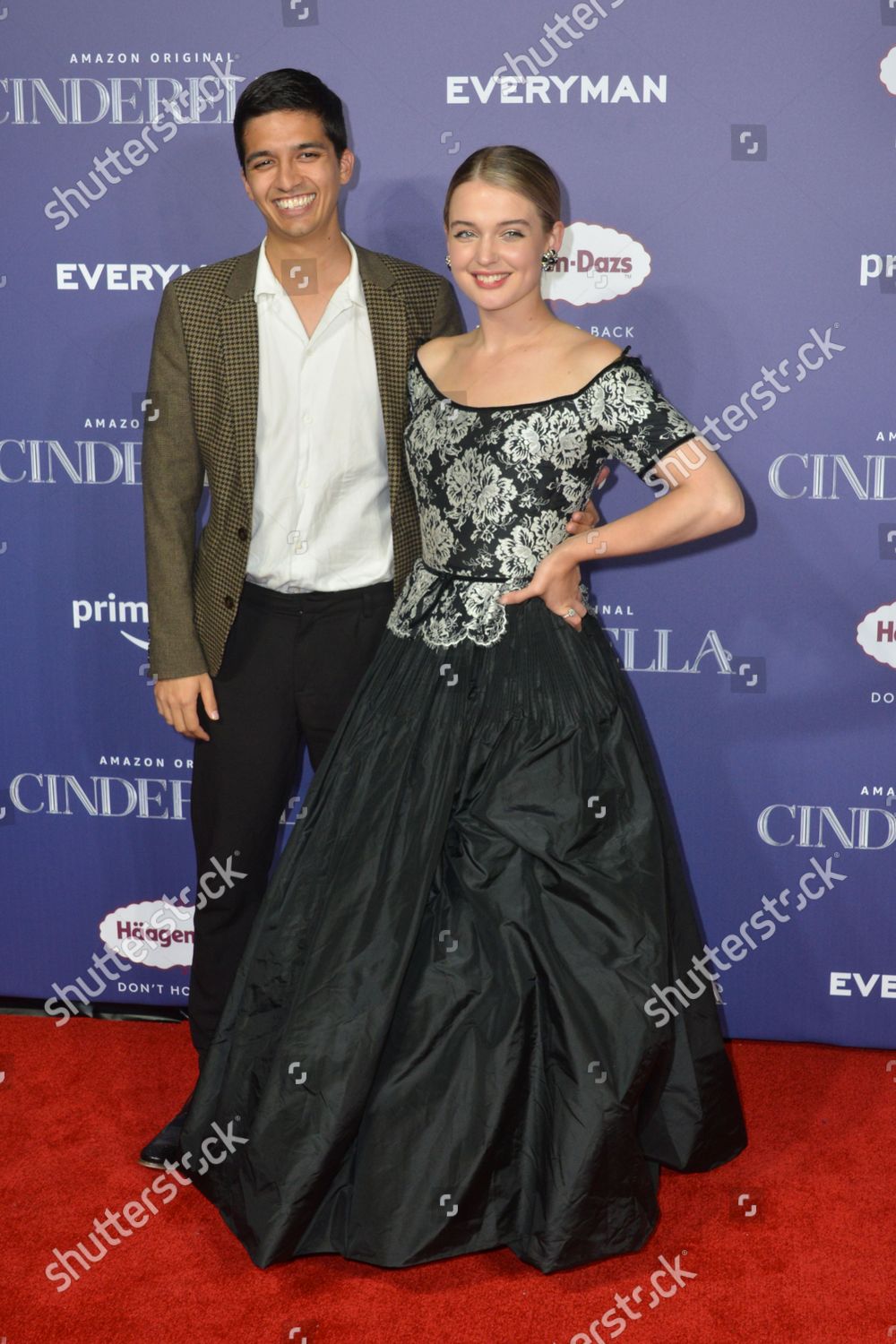 Luke Latchman Tallulah Greive Attend Cinderella Editorial Stock Photo ...