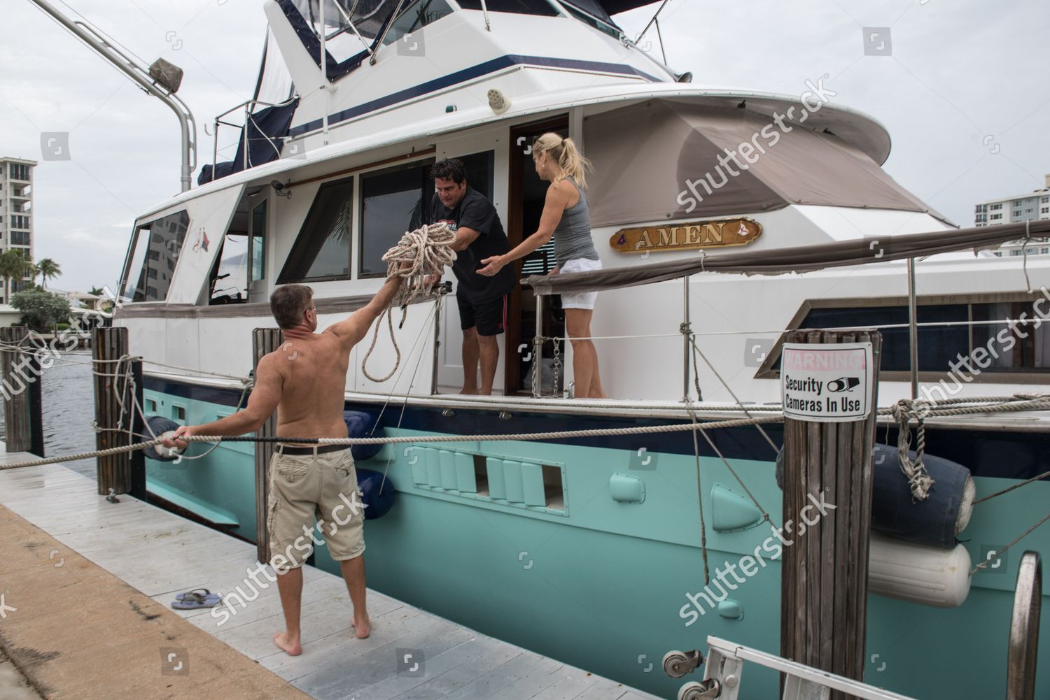 Eric Wagner Left Robert Ilvento Center Editorial Stock Photo - Stock ...