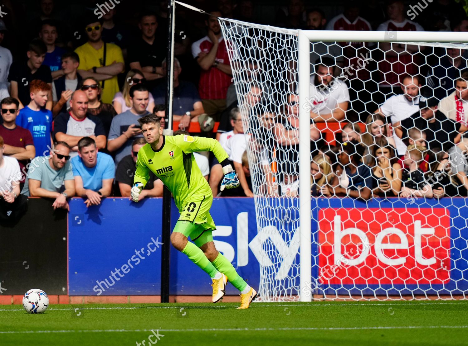 Cheltenham Town Goalkeeper Scott Flinders Editorial Stock Photo - Stock ...