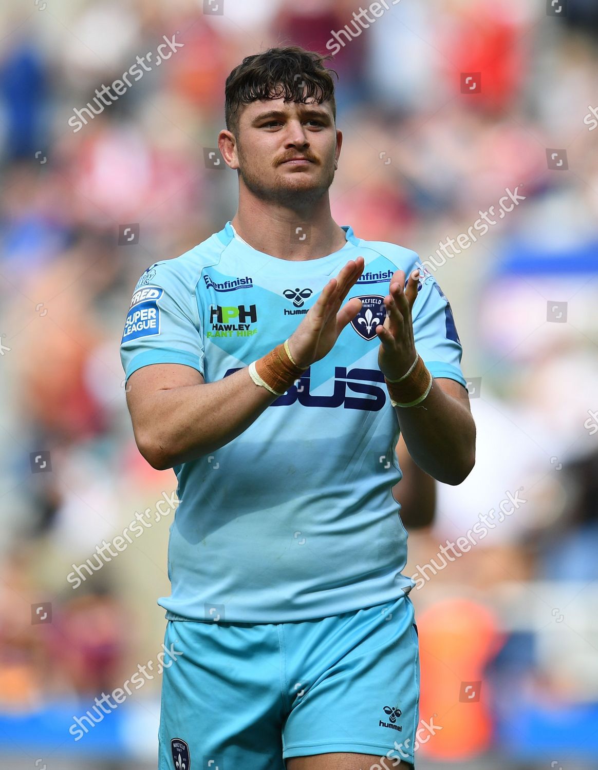 Jordy Crowther Wakefield Trinity Celebrates Their Editorial Stock Photo ...