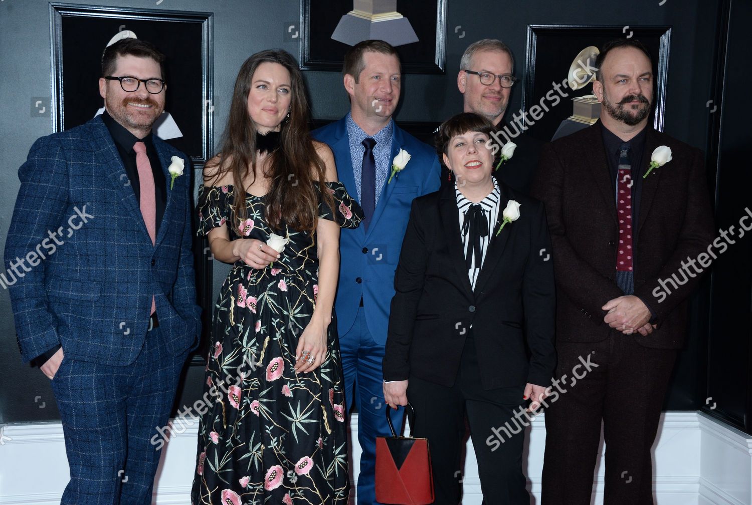 Musical Group Offa Rex Arrives On Editorial Stock Photo - Stock Image ...