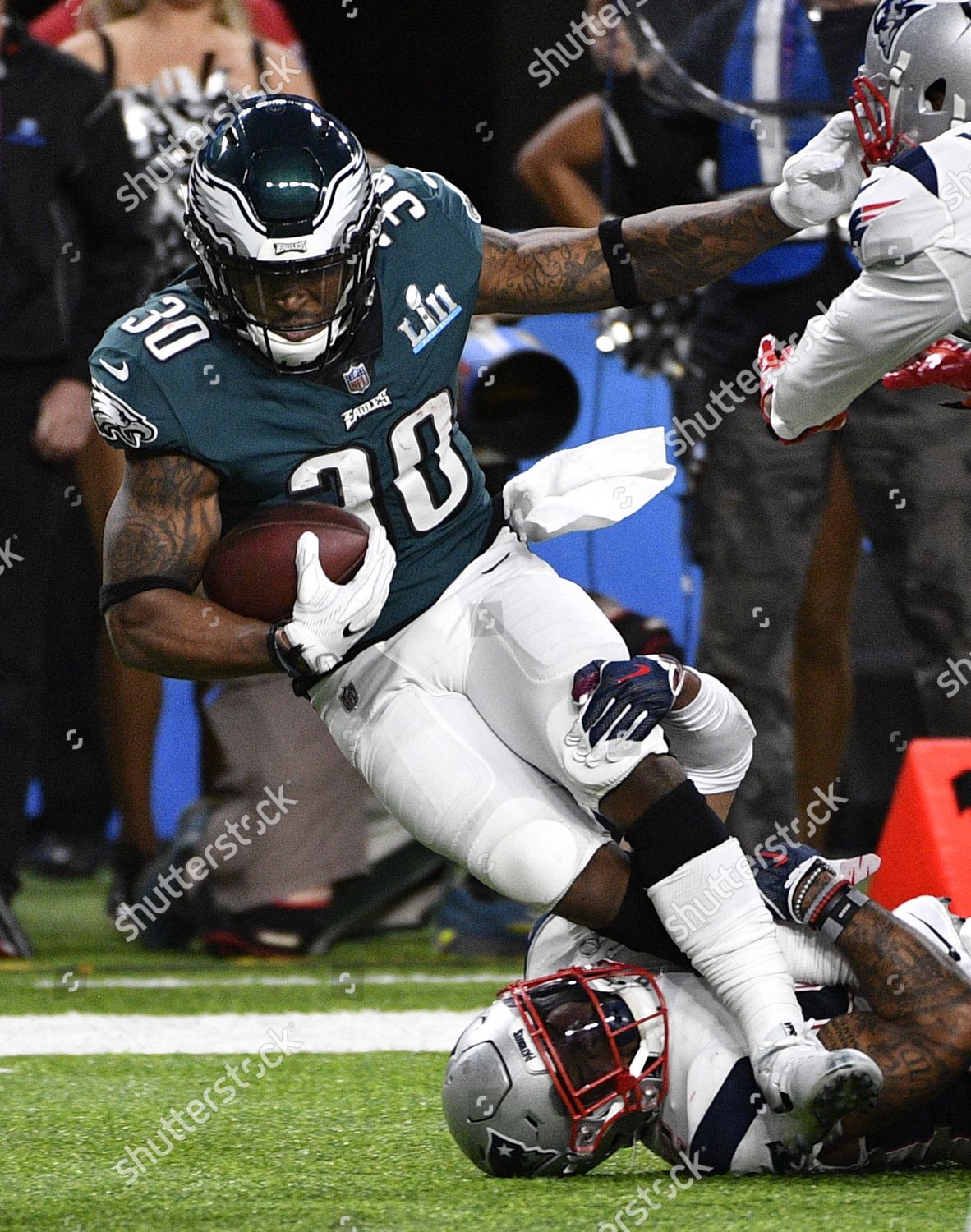 Philadelphia Eagles Running Back Corey Clement Editorial Stock Photo ...
