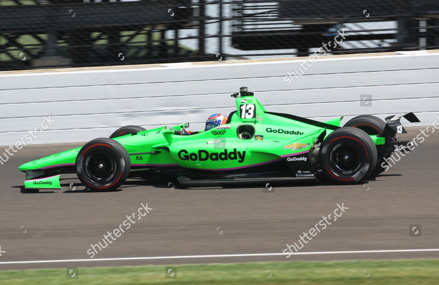 Danica Patrick Enters North Short Chute Editorial Stock Photo - Stock ...