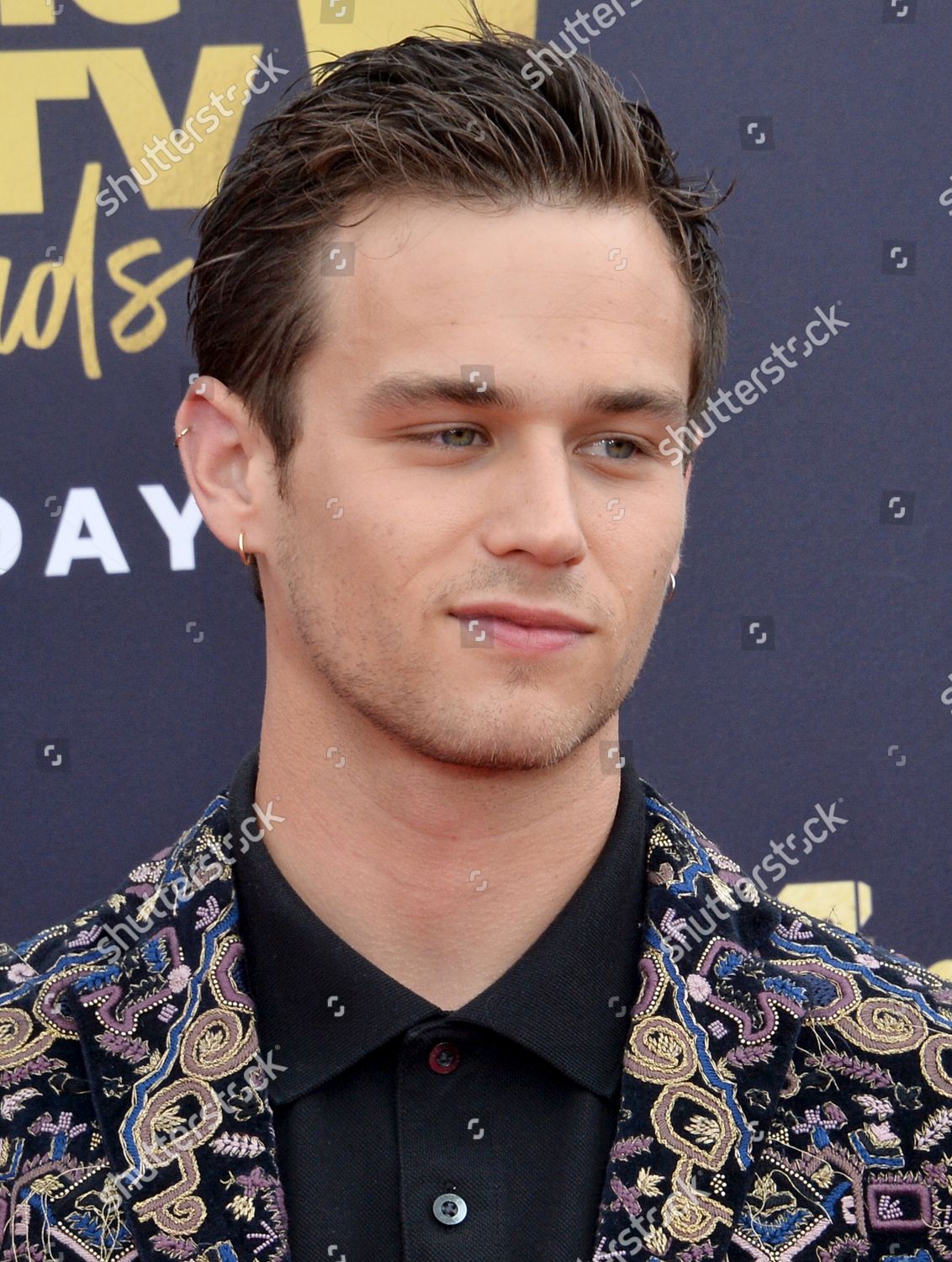 Actor Brandon Flynn Attends Mtv Movie Editorial Stock Photo - Stock ...