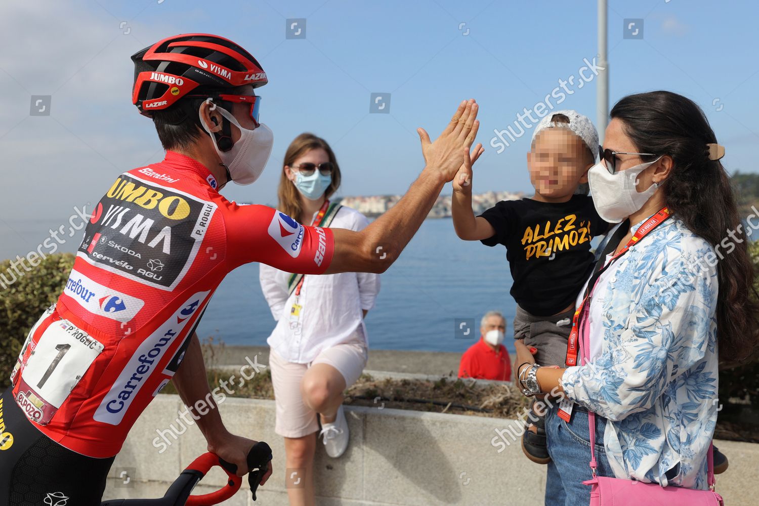 Overall Leader Slovenian Primoz Roglic Jumbovisma Editorial Stock Photo ...