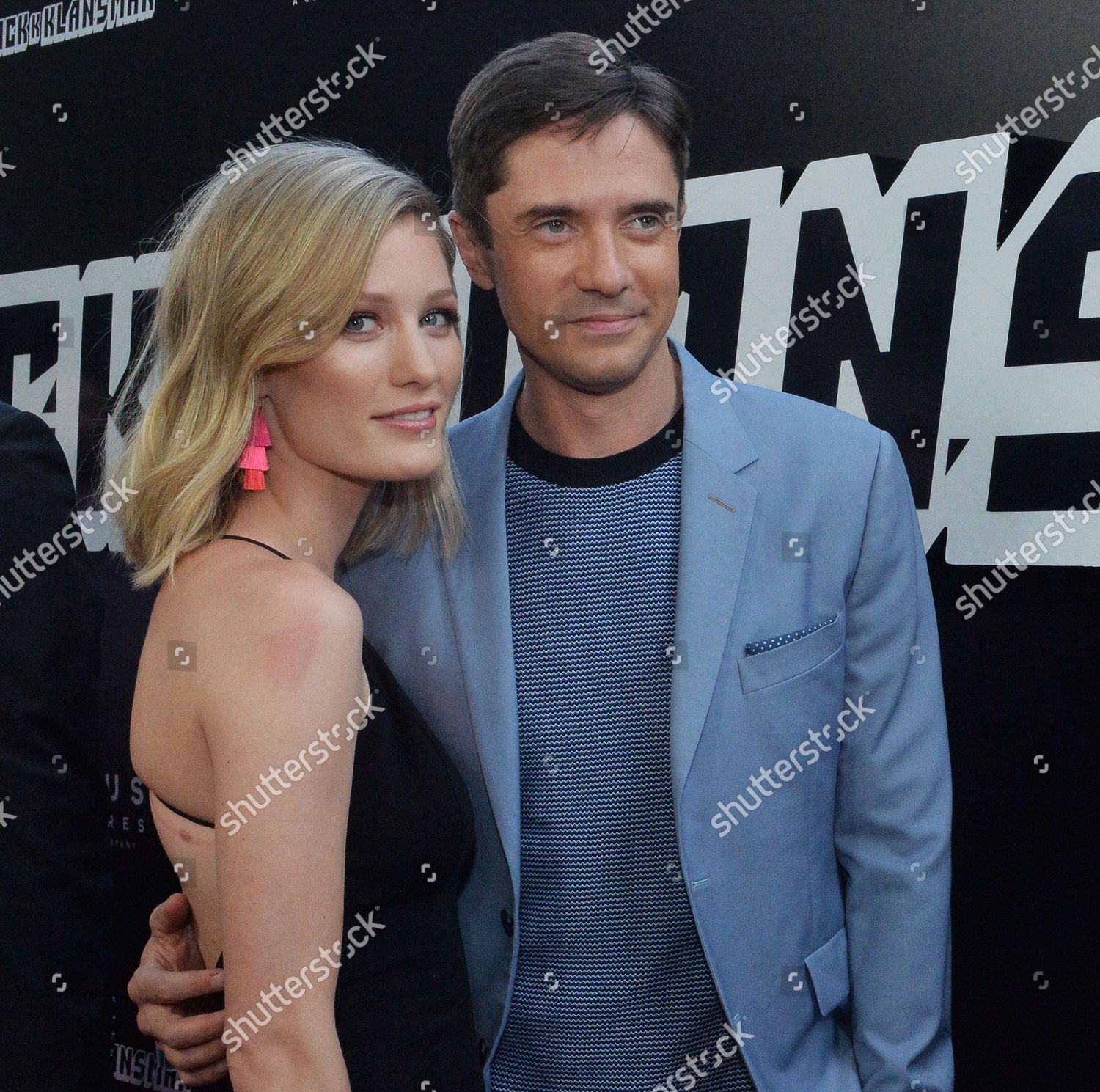 Cast Member Topher Grace His Wife Editorial Stock Photo - Stock Image ...