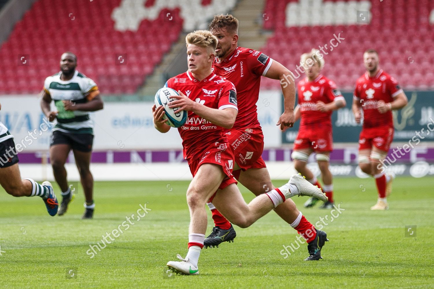 Archie Hughes Scarlets On His Way Editorial Stock Photo - Stock Image ...