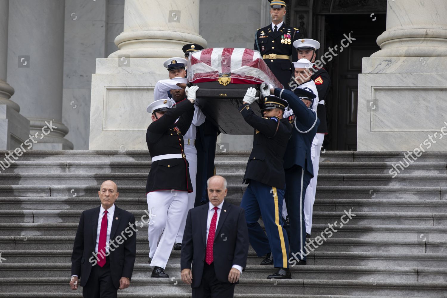 Joint Service Members Military Casket Team Editorial Stock Photo - Stock Image | Shutterstock