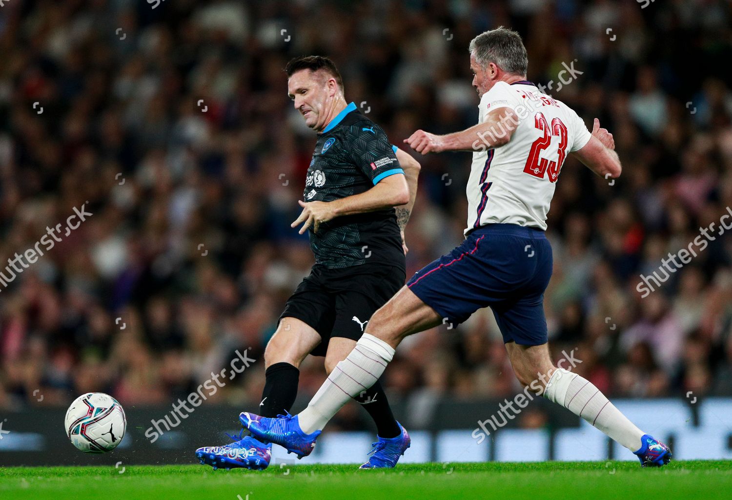 Robbie Keane Coach World Xi Jamie Editorial Stock Photo - Stock Image ...