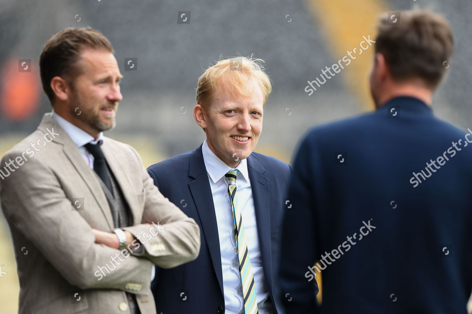 Christoffer Reedtz Notts County Smiles Water Editorial Stock Photo ...
