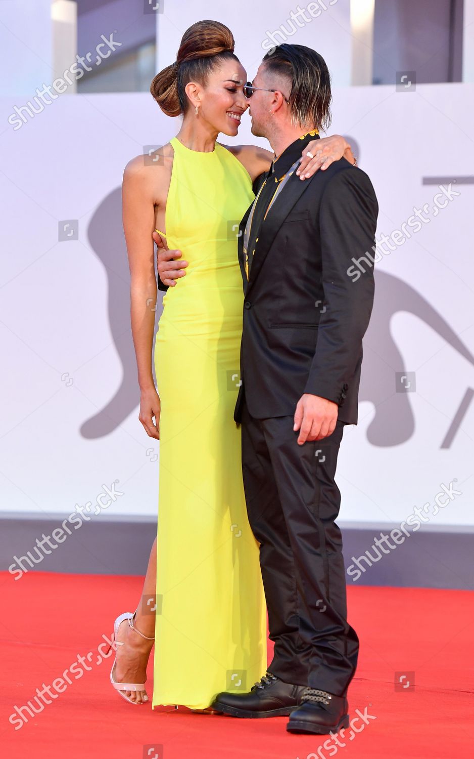 Nina Zilli L Daniele Lazzarin Attend Editorial Stock Photo - Stock ...