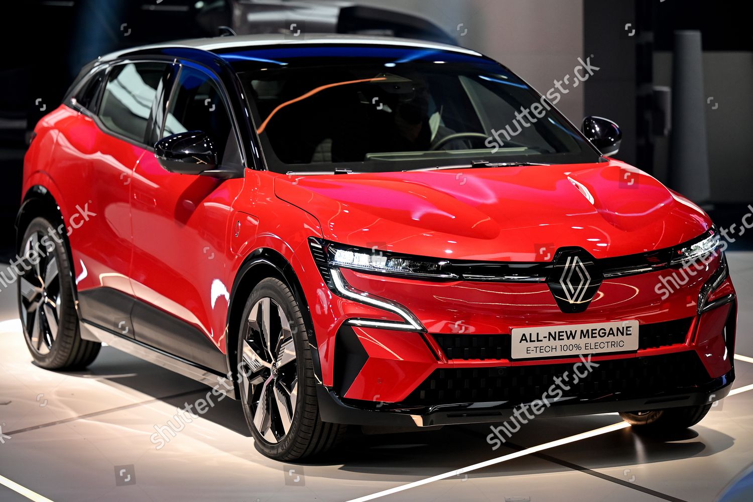 Renault Megan Etech Electric On Display Editorial Stock Photo - Stock ...