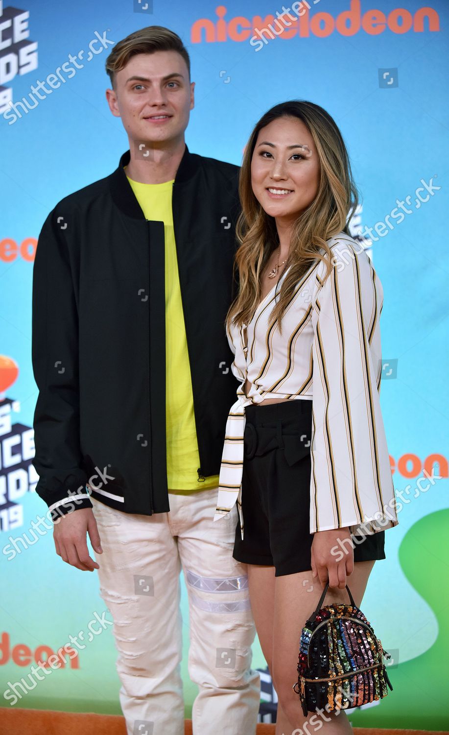 Lizzy R Carter Sharer Attend Nickelodeons Editorial Stock Photo - Stock ...