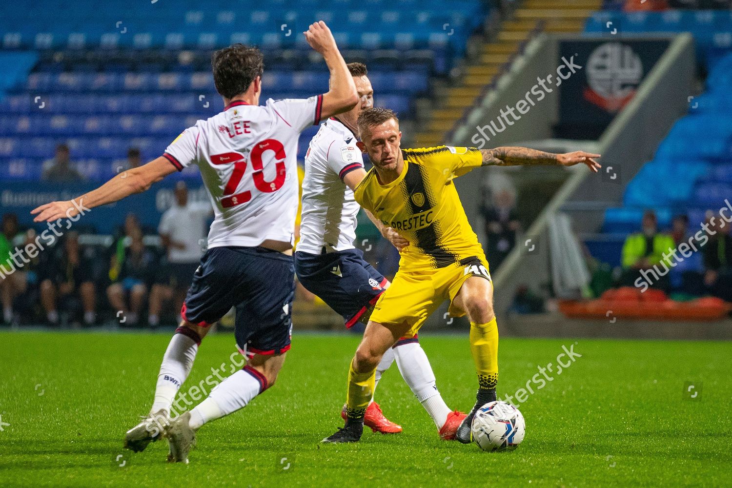 Burton Albion Charlie Lakin Challenged By Editorial Stock Photo - Stock ...