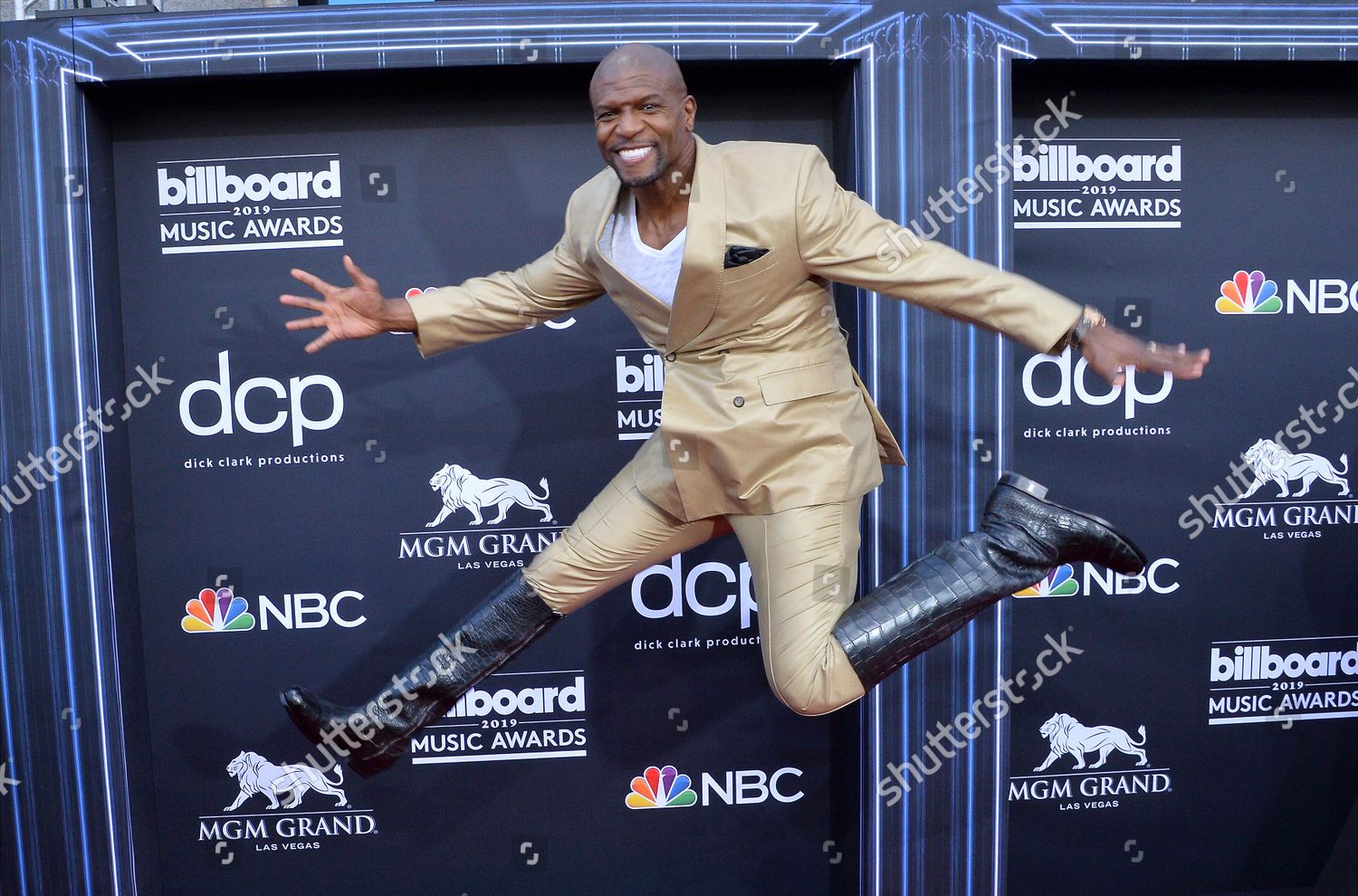 Terry Crews Arrives 2019 Billboard Music Editorial Stock Photo - Stock ...