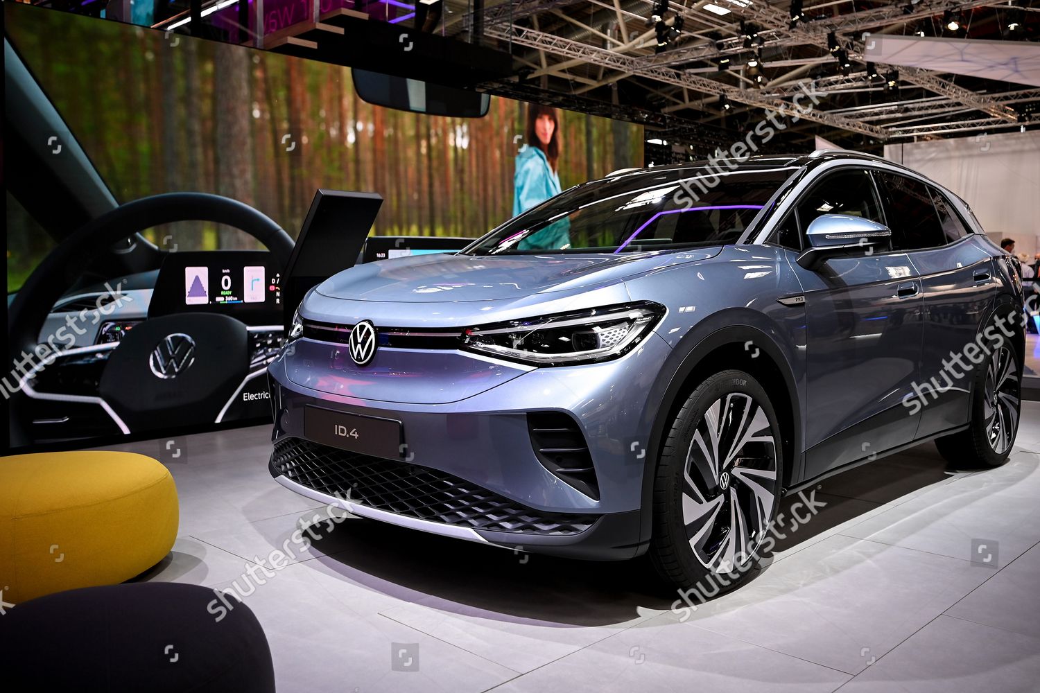 Volkswagen Vw Id4 On Display International Editorial Stock Photo ...
