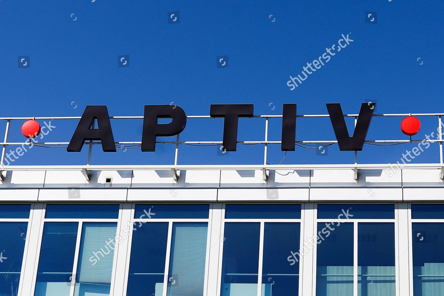 Aptiv Logo Seen On Office Building Editorial Stock Photo - Stock Image ...