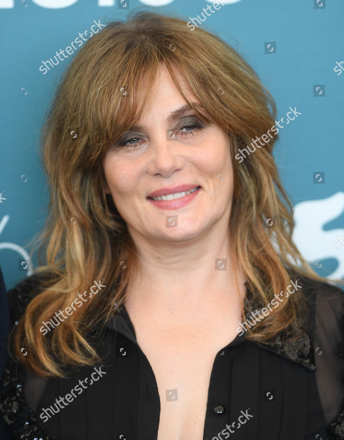 French Actress Emmanuelle Seigner Attends Photo Editorial Stock Photo ...