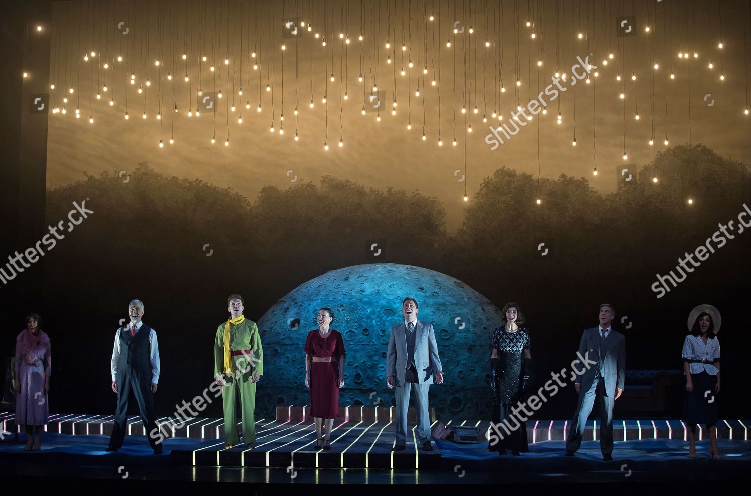 Actors Actresses Seen Singing Performing On Editorial Stock Photo ...