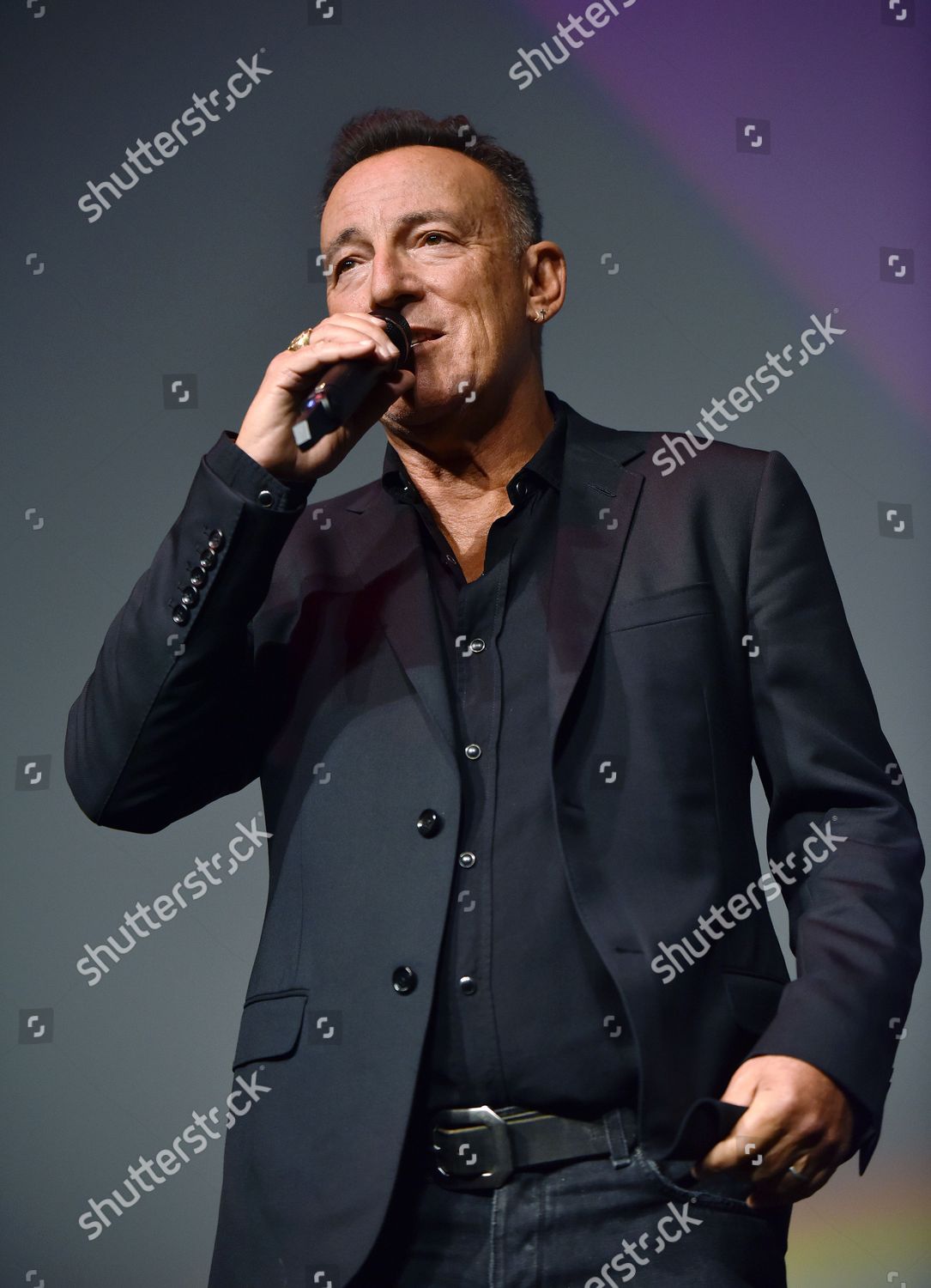 Bruce Springsteen Introduces His Film Audience Editorial Stock Photo ...