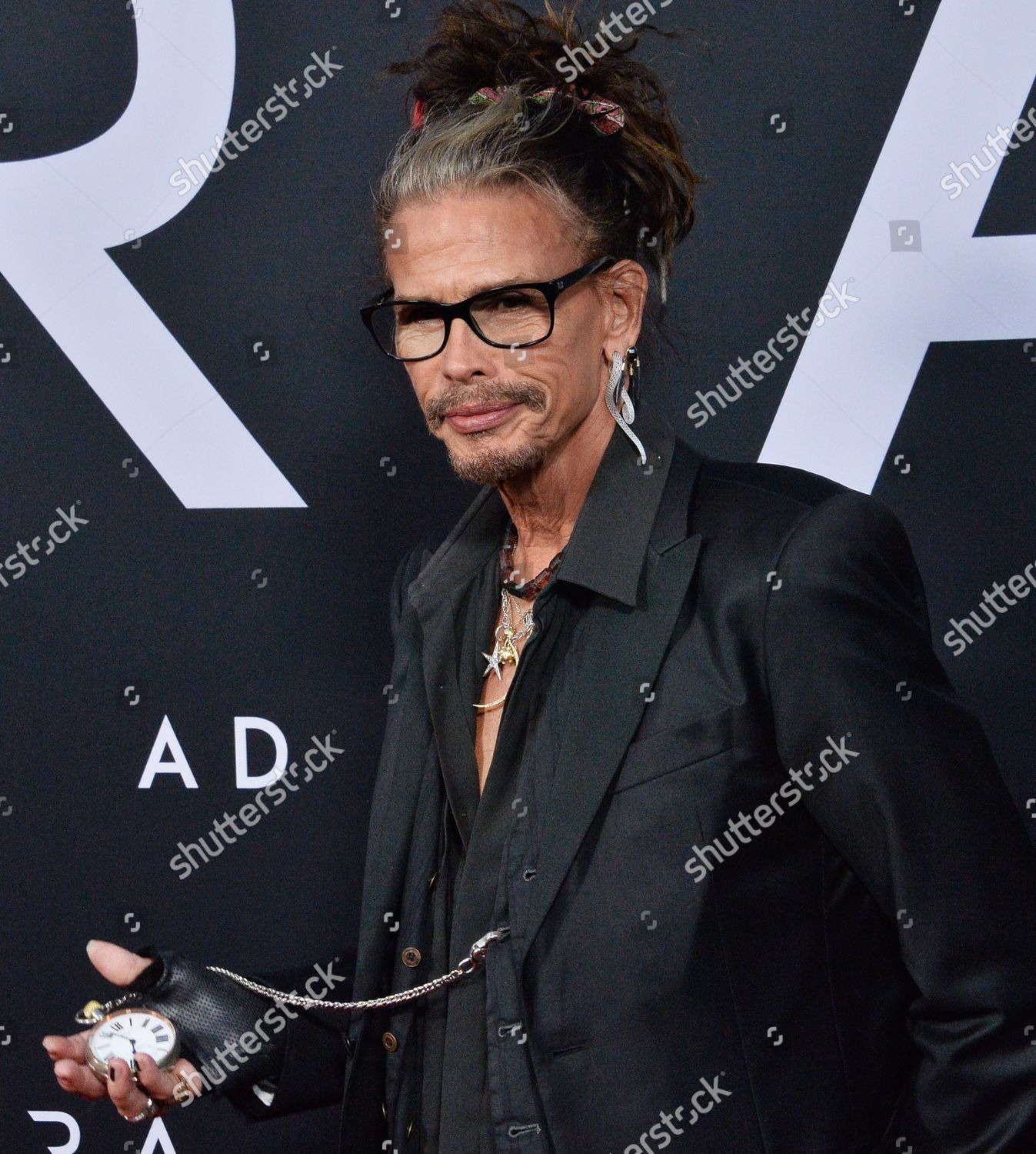 Aerosmith Lead Singer Steven Tyler Attends Editorial Stock Photo ...