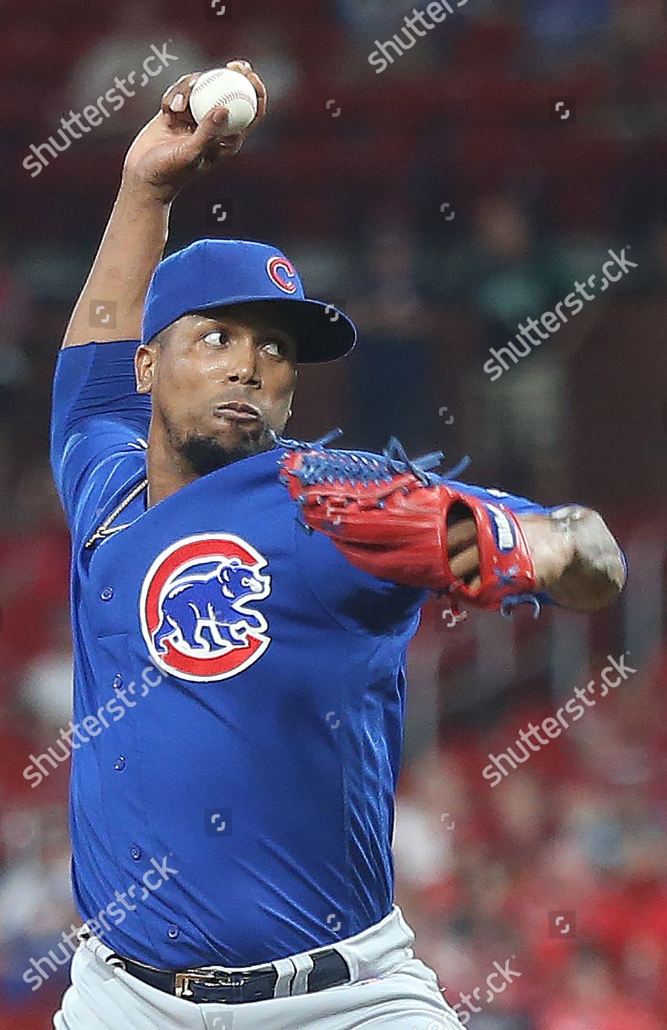 Chicago Cubs Pitcher Pedro Strop Delivers Editorial Stock Photo - Stock ...