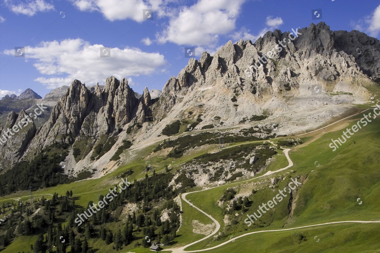 View Sella Massif Sella Massif Italian Editorial Stock Photo - Stock ...