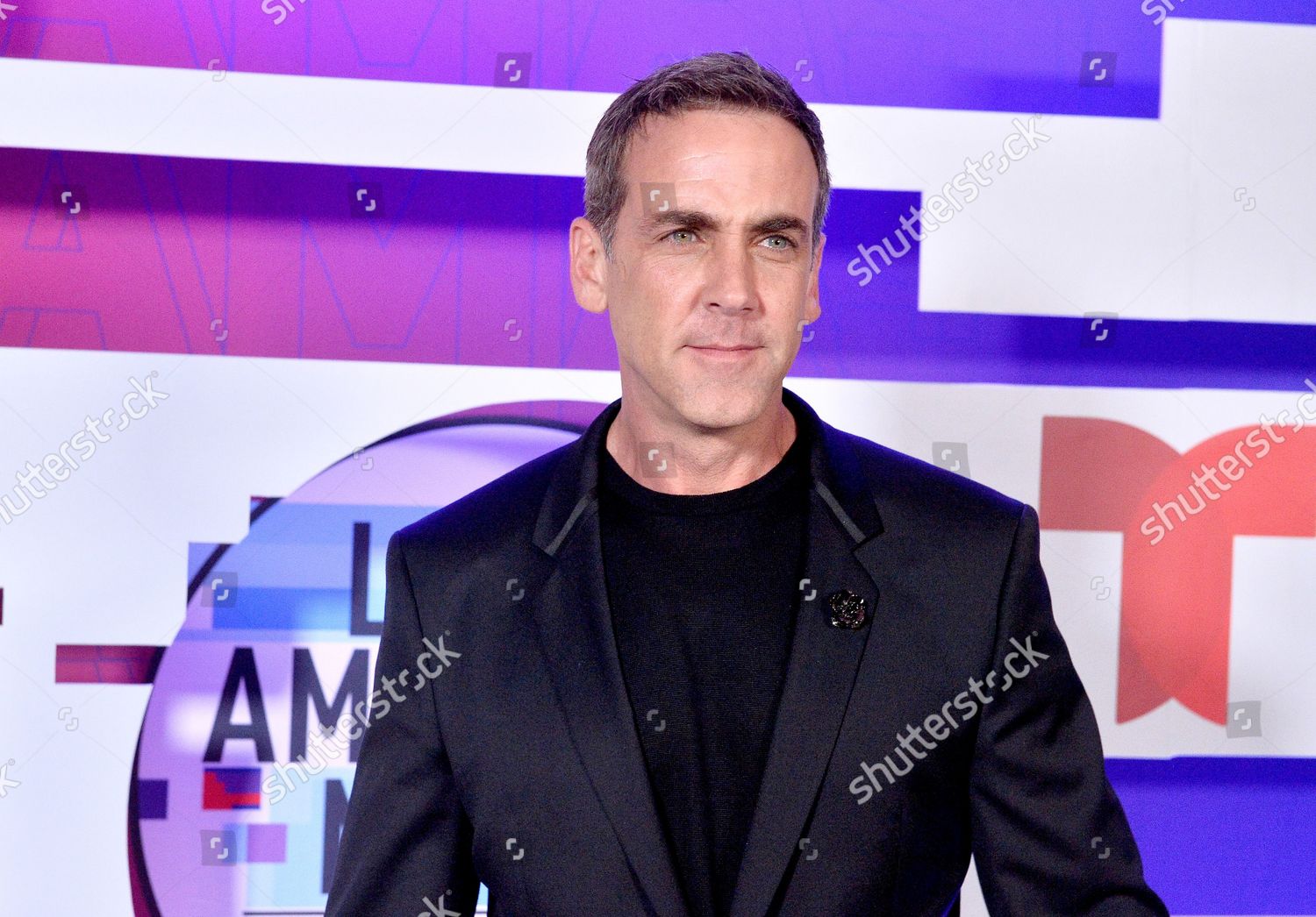 Actor Carlos Ponce Appears Backstage During Editorial Stock Photo ...