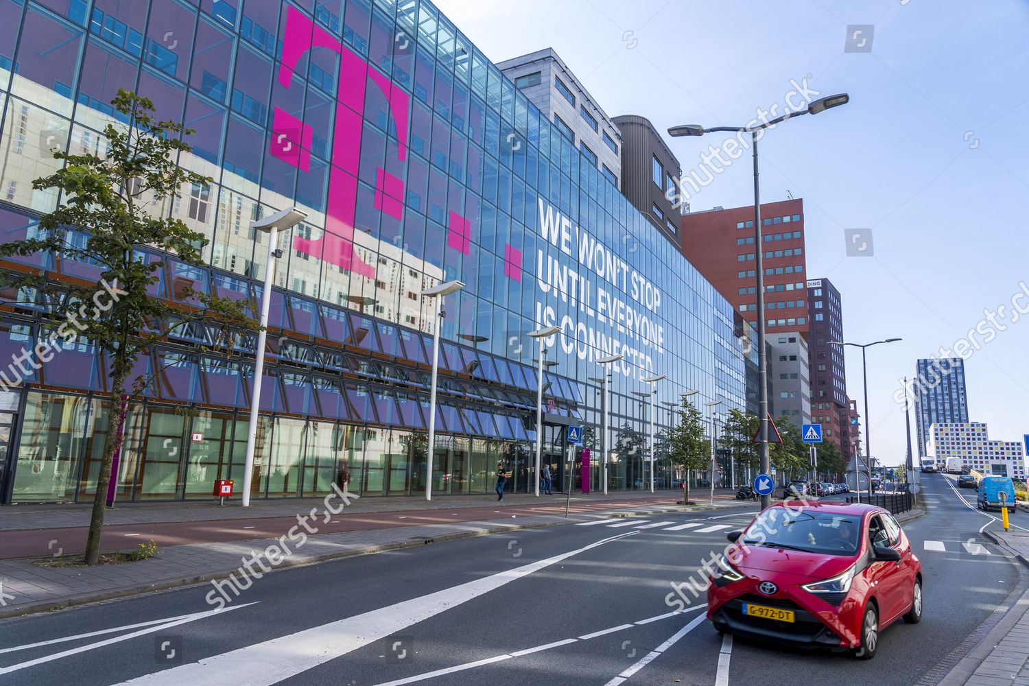 Head Office Telecom Provider Tmobile Netherlands Editorial Stock Photo ...