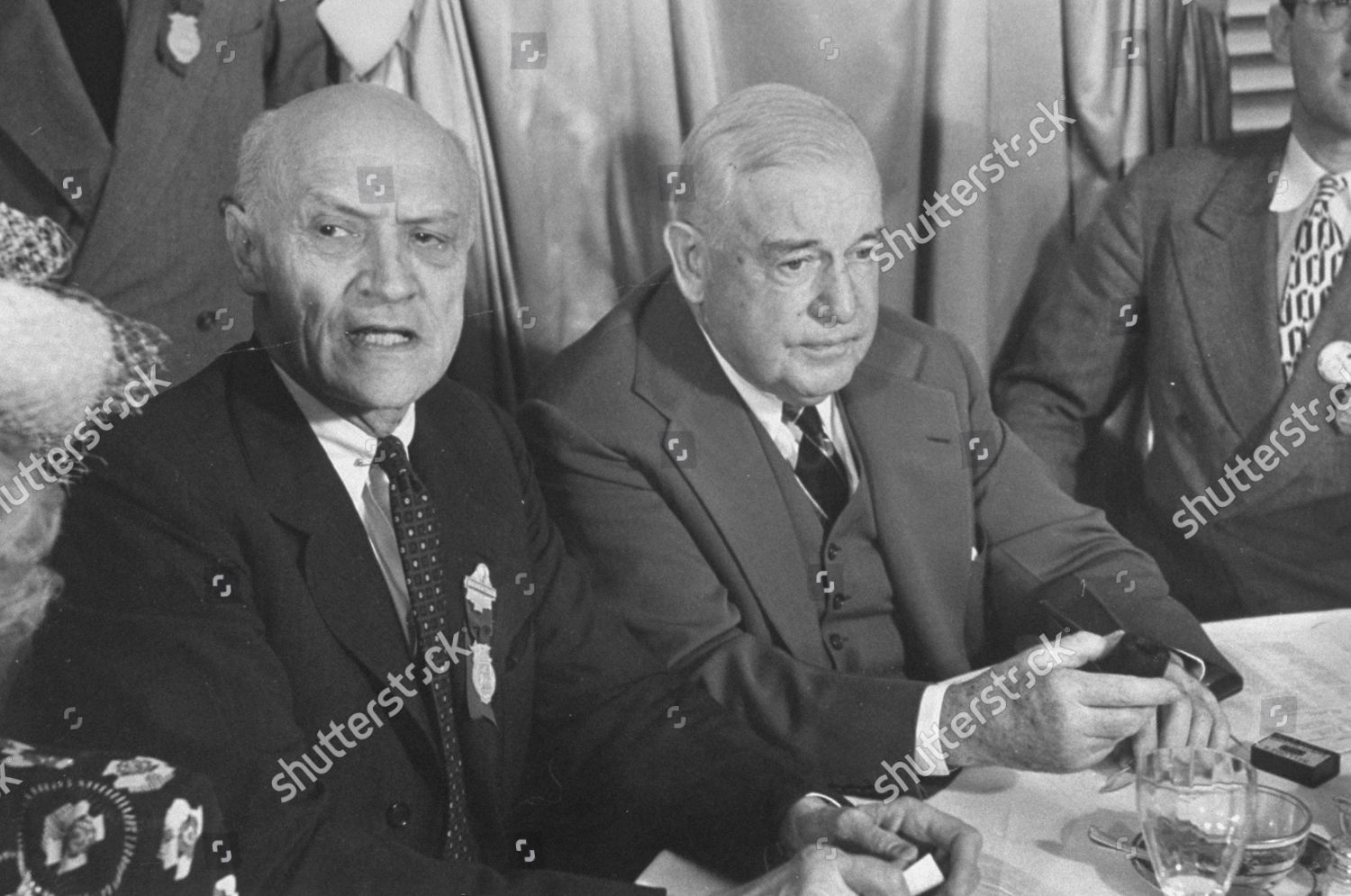 Senator H Alexander Smith Attending Republican Editorial Stock Photo ...