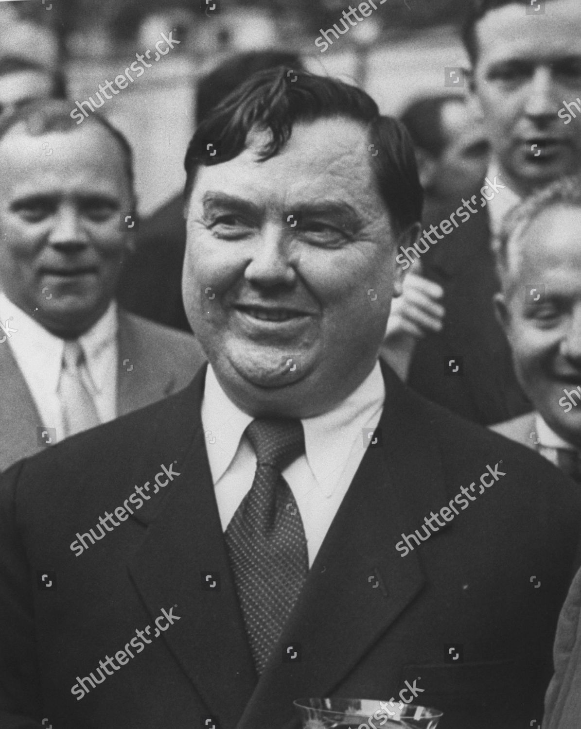 Georgi Malenkov Standing Crowd Many Who Editorial Stock Photo - Stock ...