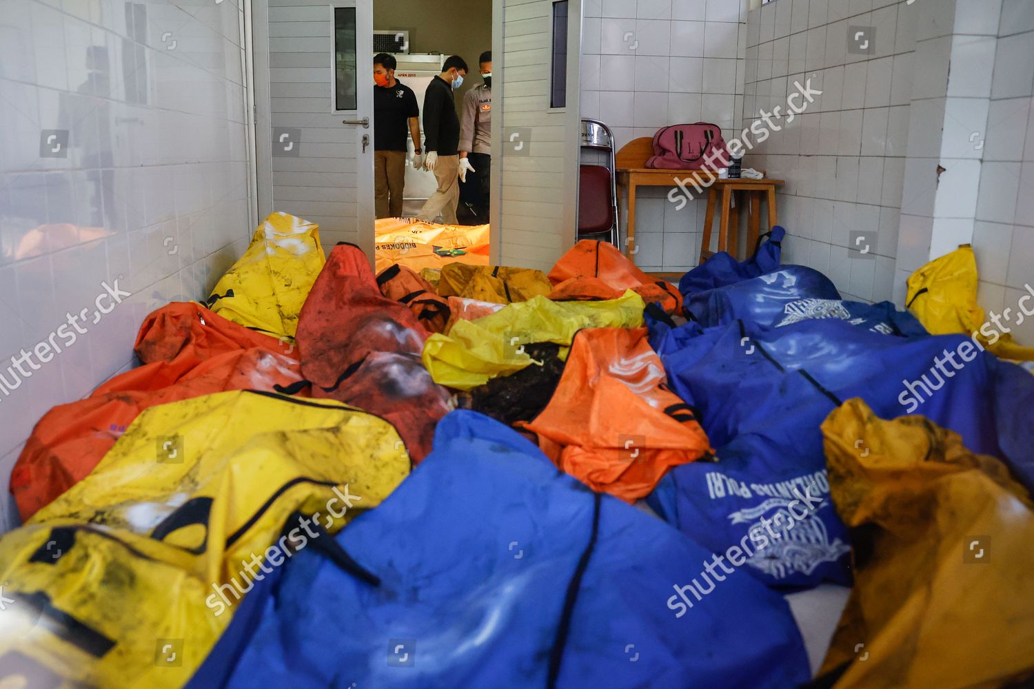 Disaster Victims Identification Dvi Police Officers Editorial Stock ...