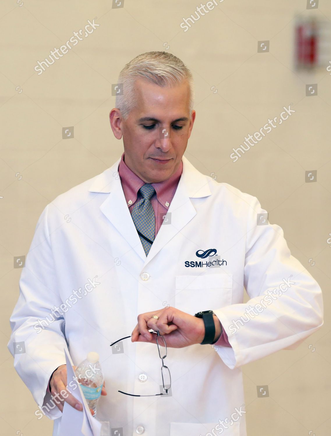 Dr Alex Garza Spokesperson St Louis Editorial Stock Photo - Stock Image ...