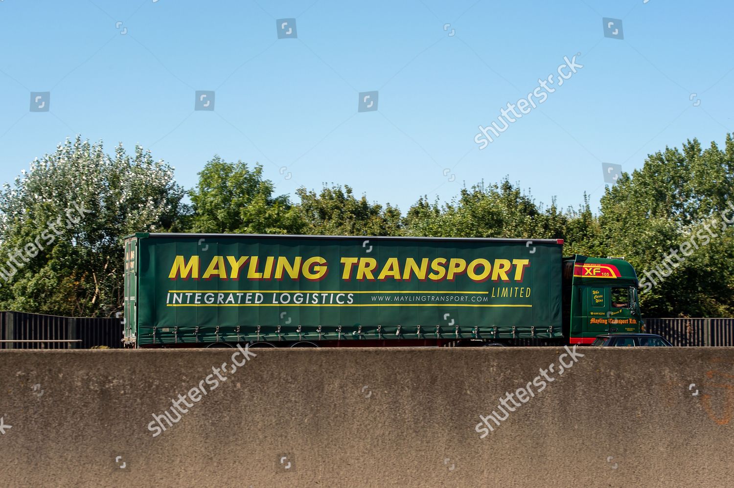 Mayling Transport Hgv On M25 Staines Editorial Stock Photo - Stock ...