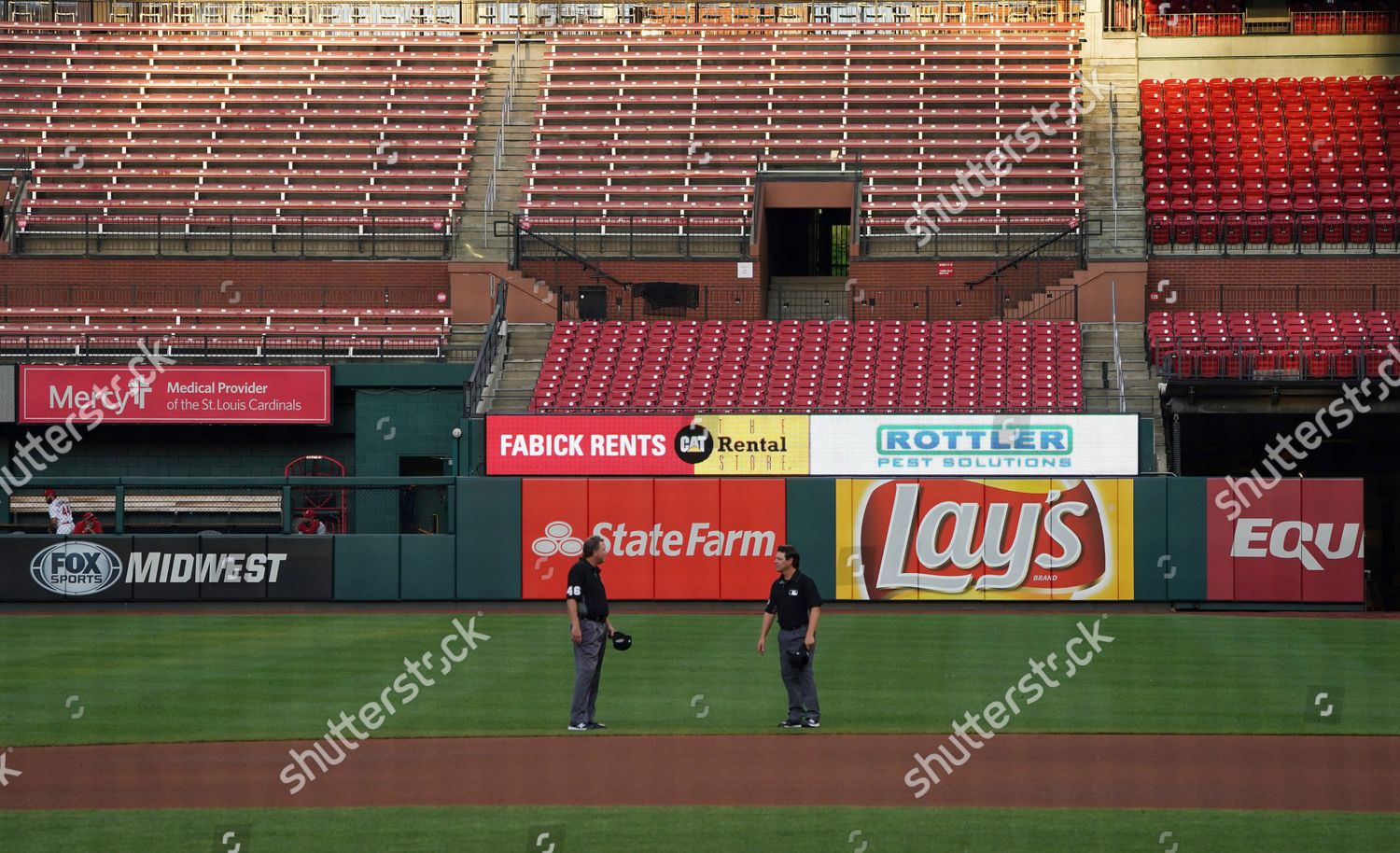 Major League Umpires Ron Kulpa L Editorial Stock Photo - Stock Image ...