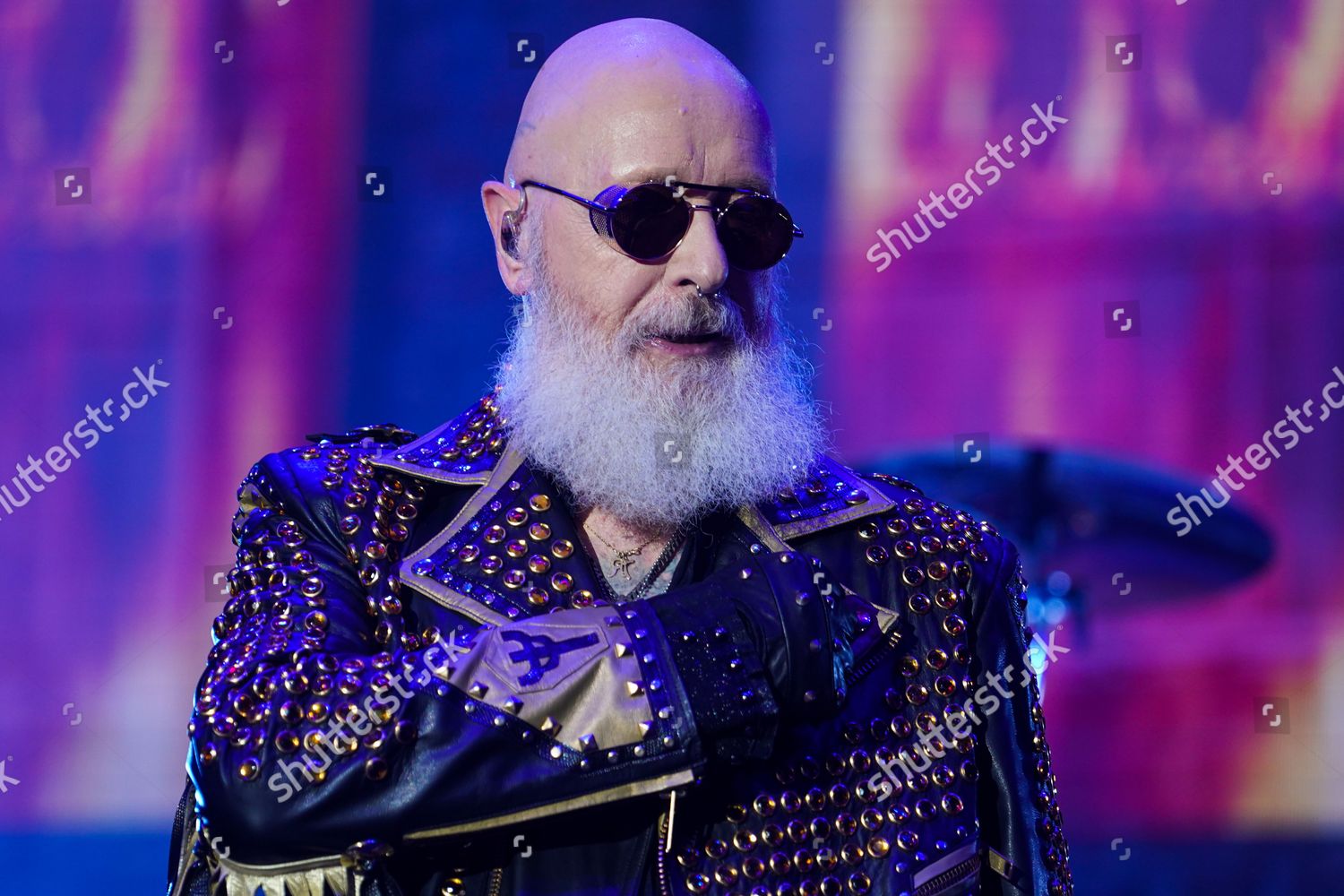 Judas Priest Singer Rob Halford Performs Editorial Stock Photo - Stock ...