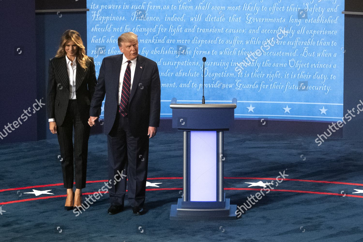 President Donald Trump First Lady Melania Editorial Stock Photo - Stock ...