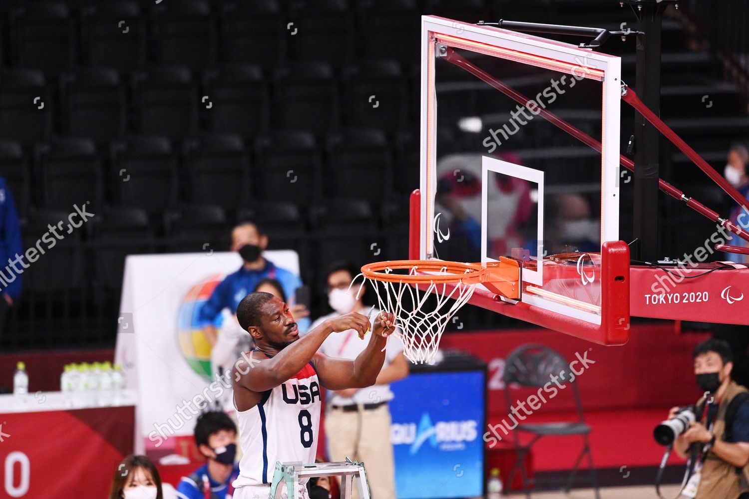 Brian Bell Usa Cuts Net Basketball Editorial Stock Photo - Stock Image ...