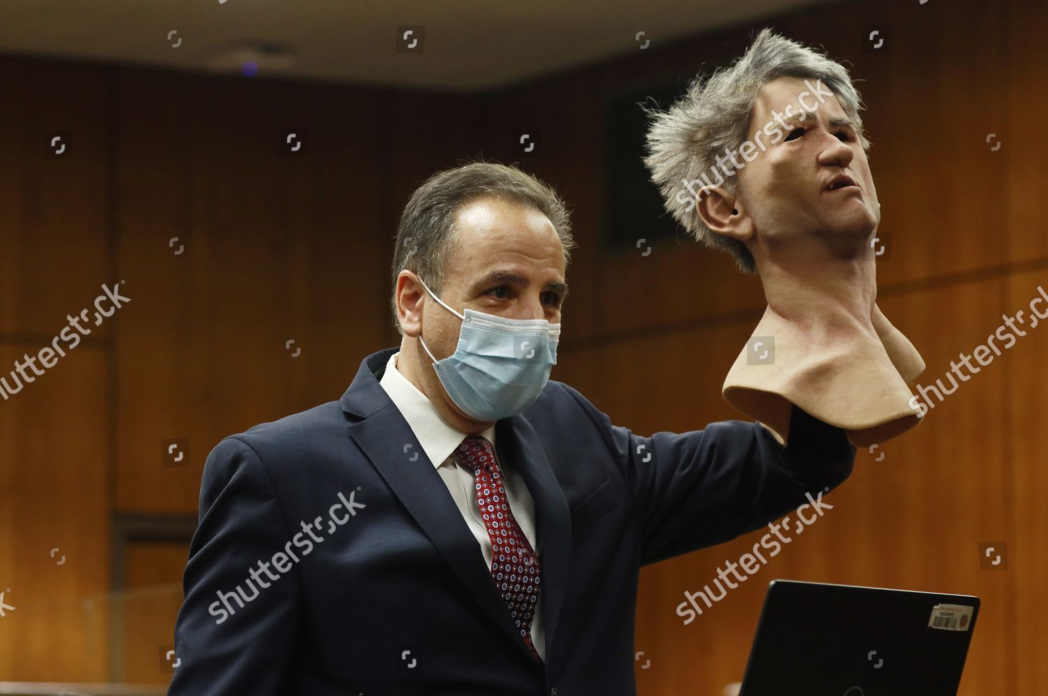 Deputy District Attorney Habib Balian Holds Editorial Stock Photo ...