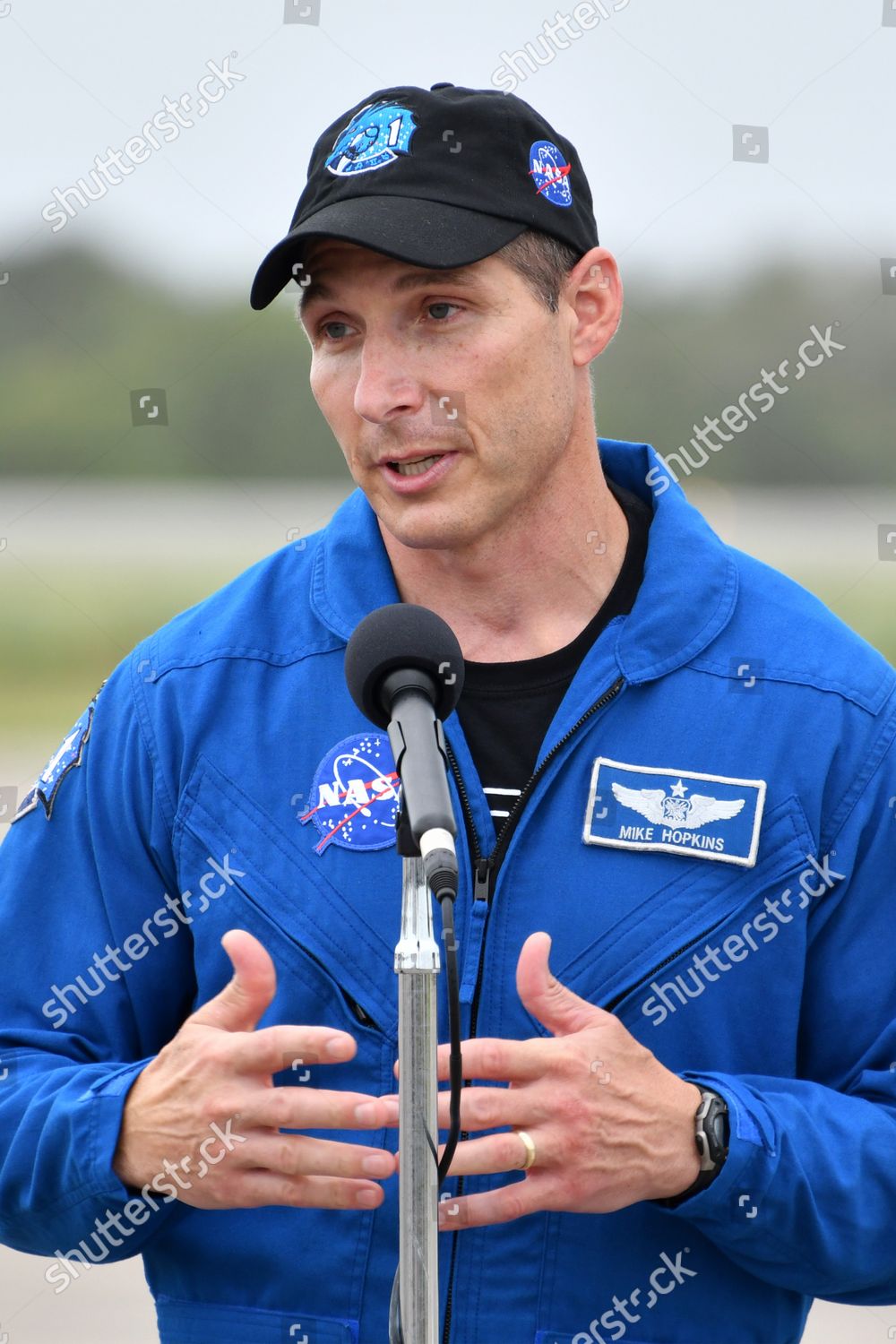 Nasa Astronaut Commander First Crew Rotation Editorial Stock Photo ...