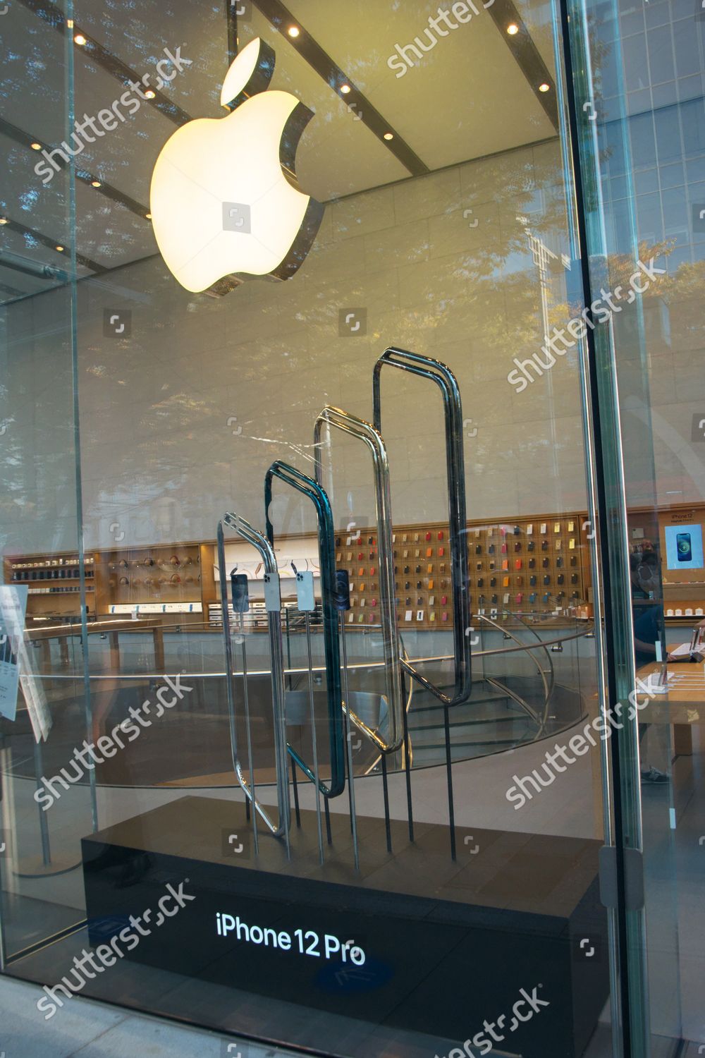 Logo Apple Seen Apple Omotesando Store Editorial Stock Photo - Stock ...