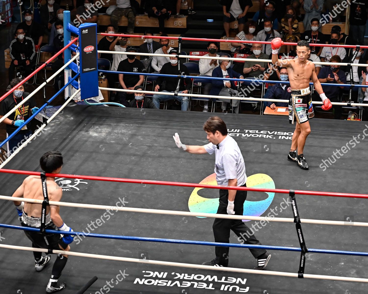 Rl Yoshiki Takei Azusa Takeda Boxing Editorial Stock Photo - Stock ...